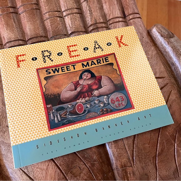 Other | Freak Show Sideshow Banner Art Soft Cover Book | Poshmark